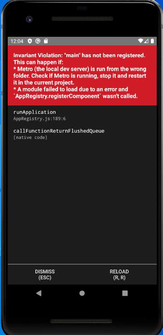 Newly Created Android Bare Workflow Fails To Start On Wsl · Issue 7624