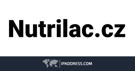 Nutrilac Cz Scam Score Ip And General Info