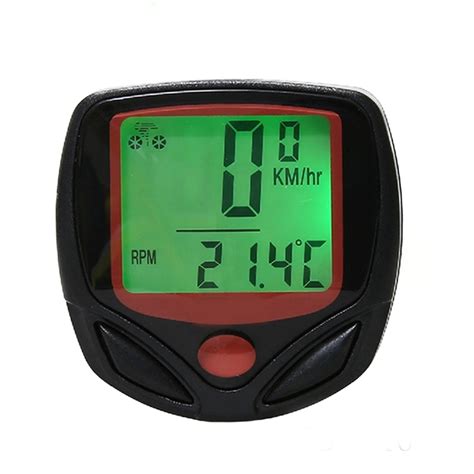 20003 Bicycle Bike Cycle Lcd Speedometer Speed Meter Back Light E