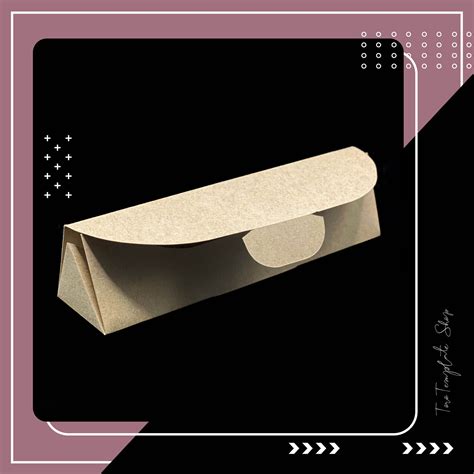 Triangle Box Template T Box Template Candy Box Template Cookies Box Template Resizeable
