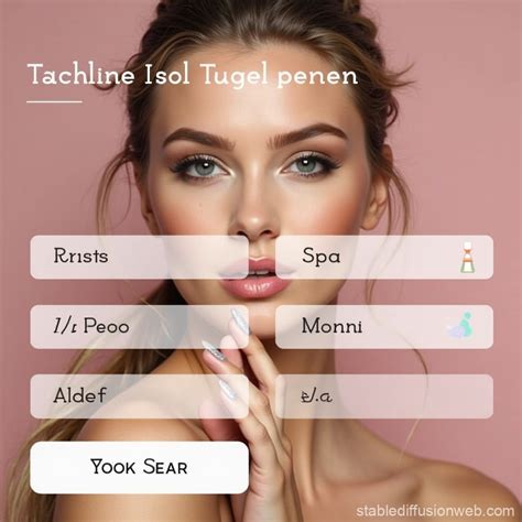 Salon Booking Website Image Stable Diffusion Online