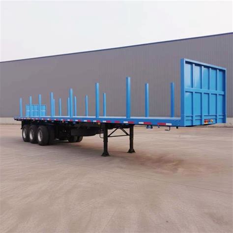 3 Axie Log Wood Timber Transport Semi Trailer Lionkar Vehicle