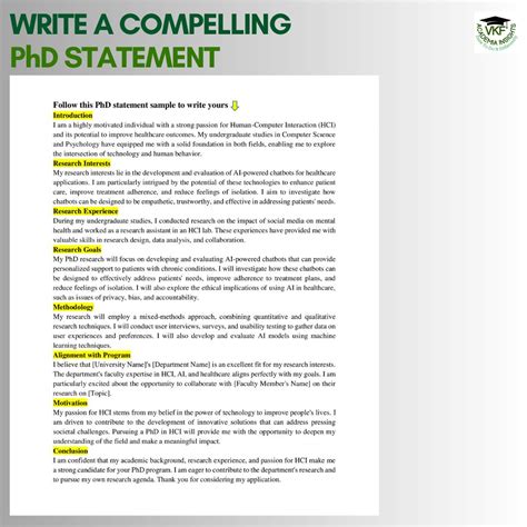5 Key Tips For Writing A Compelling Phd Statement 📝 ️ A Phd Statement