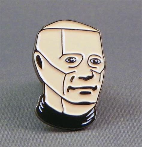 Wholesale 20 X Kryten Head Pin Badge Wholesale Enamel Pin Badges Uk