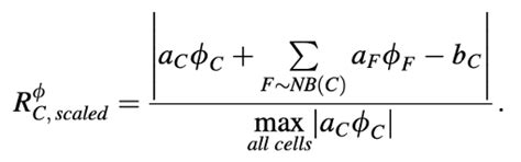 Normalization Of The Residual Infistream