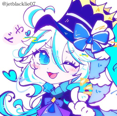 フリーナ「フリーナちゃま原神 フリーナ Furina 」雨音のイラスト