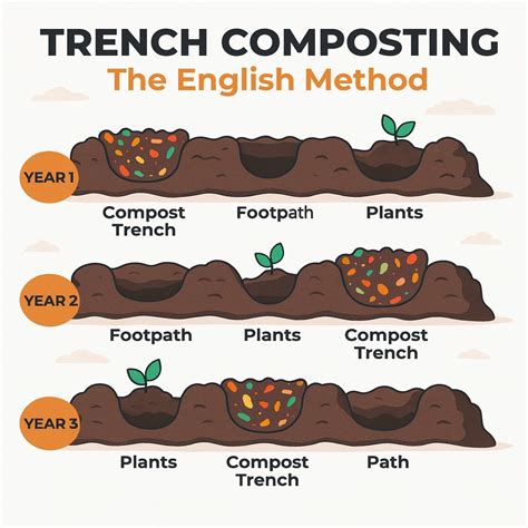 Sprout How Trench Composting Works Year 1 Start With A Compost