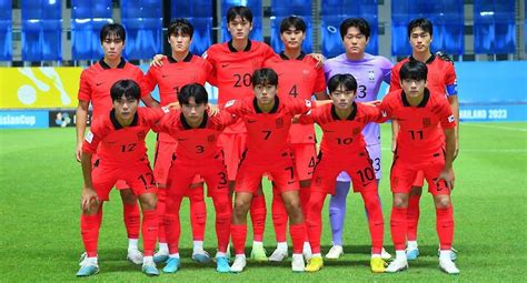 U 17 아시안컵 결승전 진출 한일전 중계 일정