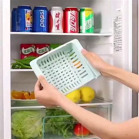 Rak Keranjang Kulkas Video Kitchen Organization Refrigerator