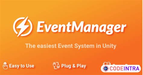 Event Manager Utilities Tools Unity Assets Codeintra Event Manager Utilities Tools Unity Assets Codeintra