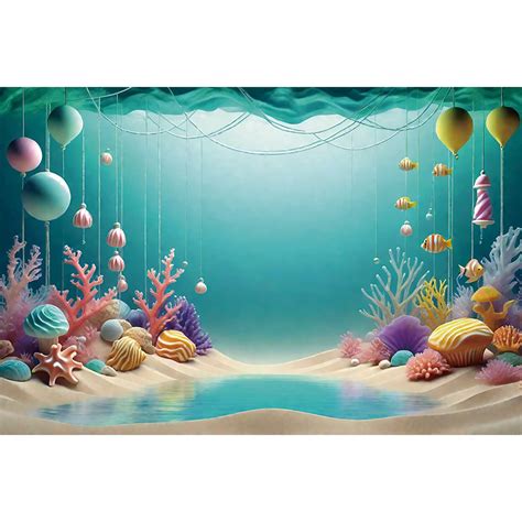Moonqg Beach Candy One Birthday Backdrop Boys Lollipop Doughnut