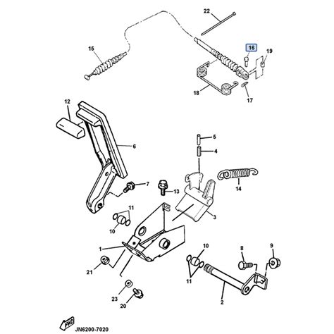 Yamaha 91790 05012 Clevis Pin Throttle Cable Pedal To Gov — United