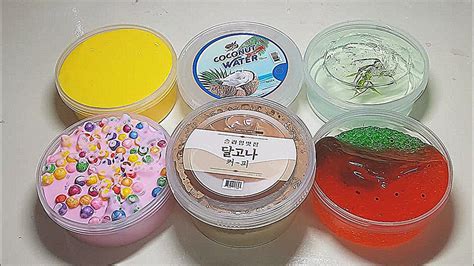 슬라임맛집 신상 후기 리뉴얼 Slime Review スライムレビュー 꿈옐 Youtube