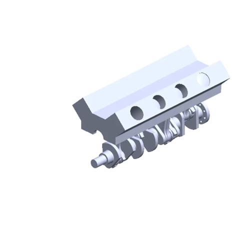 🎒 Simple V8 Engine・ 3d File For 3d Printing・cults