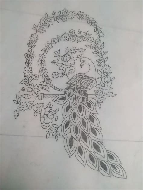 New Peacock Design 0047