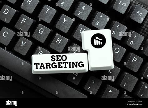 Text Sign Showing Seo Targeting Business Concept Specific Keywords For