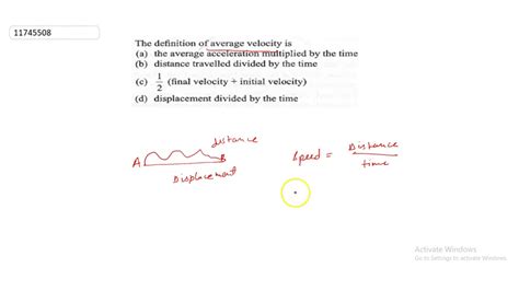 definition of average speed