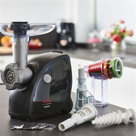 Мясорубка Tefal NE448838 Подготовка продуктов