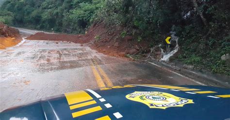 G1 Trecho Da Br 116 é Liberado Após Queda De Barreira Em Caxias Do
