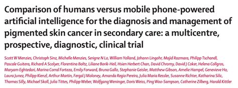 柳叶刀子刊：准确性堪比人类专家，人工智能可靠诊断皮肤癌 生物科技 健康一线资讯