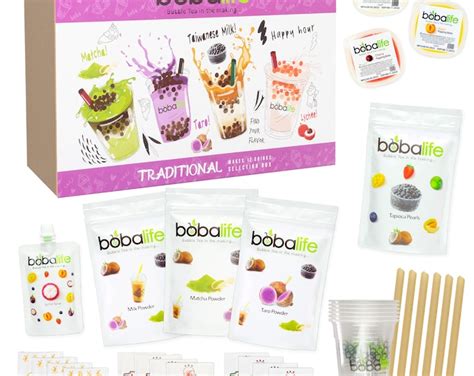 Matcha Latte Bubble Tea T Set With Reusable Cup 5 Servings The New It Bubble Tea Is