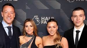 John Terry And Wife Toni Pose With Their Lookalike Twin Son And Daughter Georgie And Summer 17