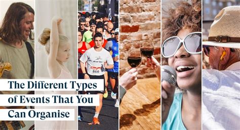 The Different Types Of Events That You Can Organise Livetixau