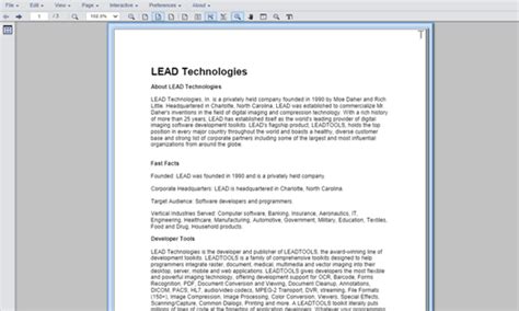 Html5javascript Demo Applications Leadtools