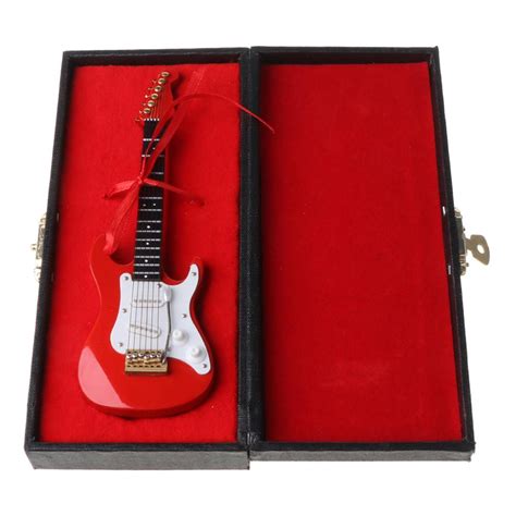 1 Pc 14cm Mini Electric Guitar Model Miniature Gui Grandado