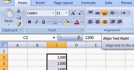Membuat tulisan rata kanan, kiri dan tengah pada microsoft excel | Tips dan Tutorial