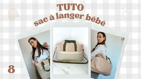 Je Couds Le Sac A Langer Bebe Melou Tuto Novembre Couture Iamsoleneva Youtube