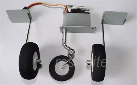 P15 P15 Ducted Fan Plane Landing Gear With Front Steering And Servo