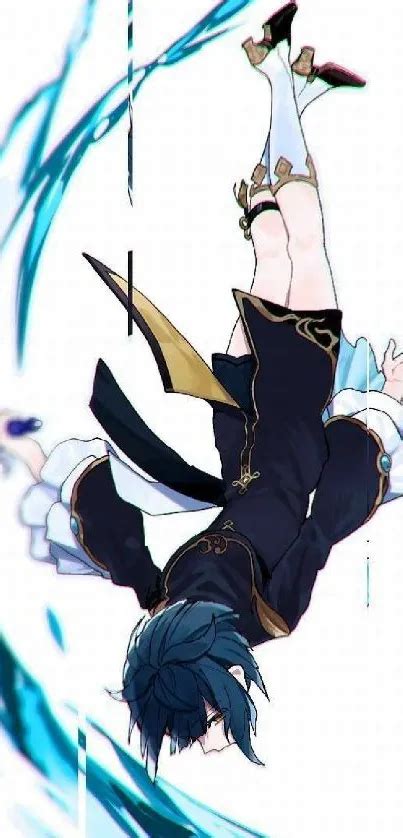 Anime Character Falling Art Free Download