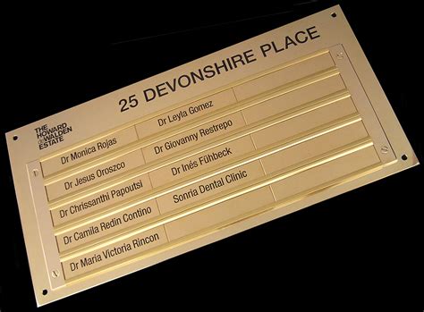 Brass Plaques Furnells