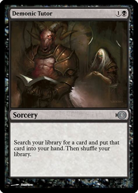 Demonic Tutor · Magic Online Promos Prm 35074 · Scryfall Magic The