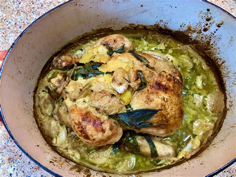 Chicken In Milk Cooking From Books