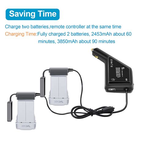 Badu Bg Dji Mavic Mini 3pro интелигентен хъб за зареждане на батерии и конектор за кола Usb