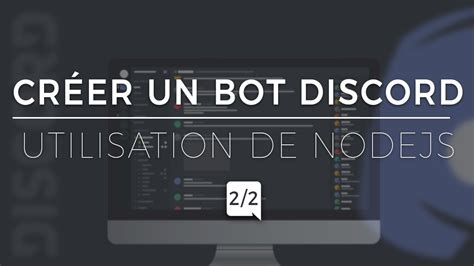 créer un bot discord avec node js facilement 2 2 youtube