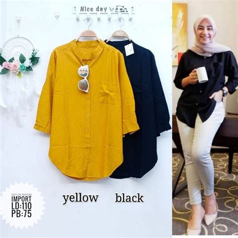 Jual Kemeja Polos Rayon Twill JUMBO LD 120 Kemeja Rayon Oversized