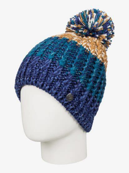 Polly Block Bobble Hat Roxy