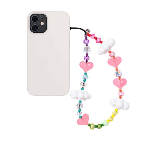 Rainbow Kawaii In The Sky Wristlet Phone Strap String Ting London