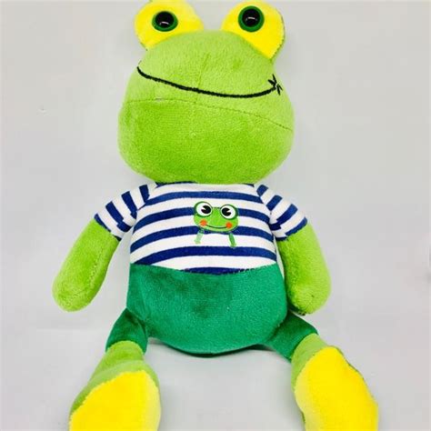 Cute Frog Stuff Toy 24cm Or Almost 10inch Height When Standing