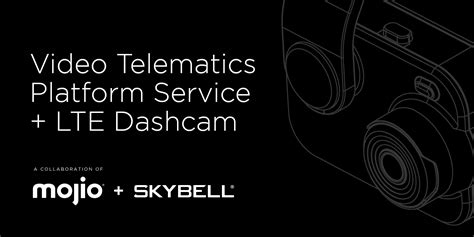 Mojio Introduces New Video Telematics Service Lte Dashcam