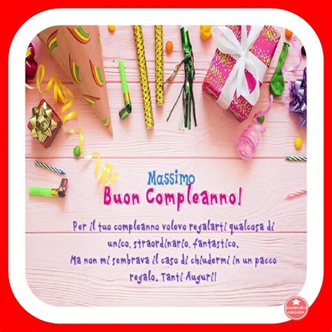 Buon Compleanno Massimo Bellissime Immagini Nuove Licondividiit