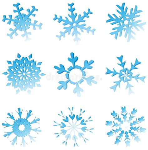 Snowflake Stock Vector Illustration Of Elements Abstract 11055494