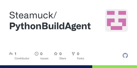 Github Steamuckpythonbuildagent