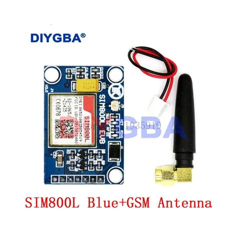 SIM800L BLUE GPRS GSM Module Micro SIM Card Core Board Quad Band TTL