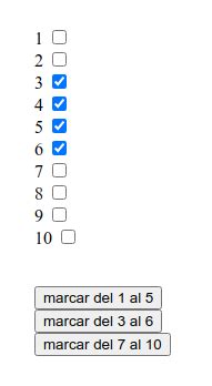 C Digo De Javascript Seleccionar Un Grupo De Checkbox Con Un N