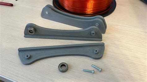 Free 3d File Filament Spool Roller Filament Holder・3d Print Object To