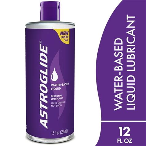 Lube Life Water Based Lubricant 8 Fl Oz Non Staining And Toy Safe